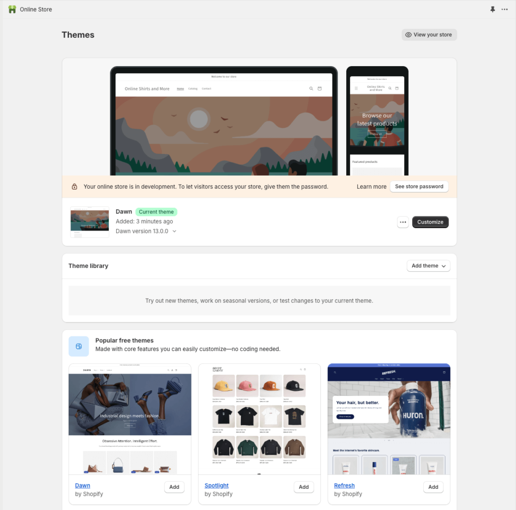 How to Build a Simple Shopify Website - Page 2 of 16 - Mindsize